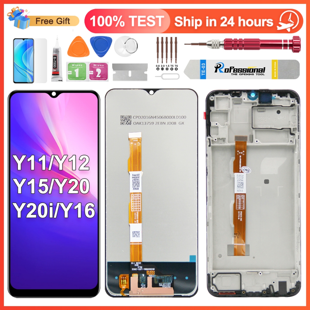 Ori LCD VIVO Y11 2019/Y12 1904/Y15 1901/Y17 1902/Y12i/Y3/Y20/Y20i/Y12S ...