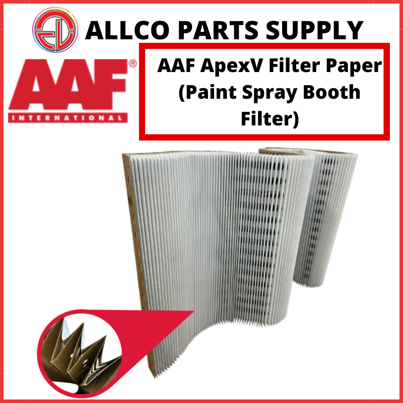 AAF PAINT SPRAY BOOTH FILTER/PAINT ARRESTOR FILTER MEDIA/EXHAUST FILTER ...