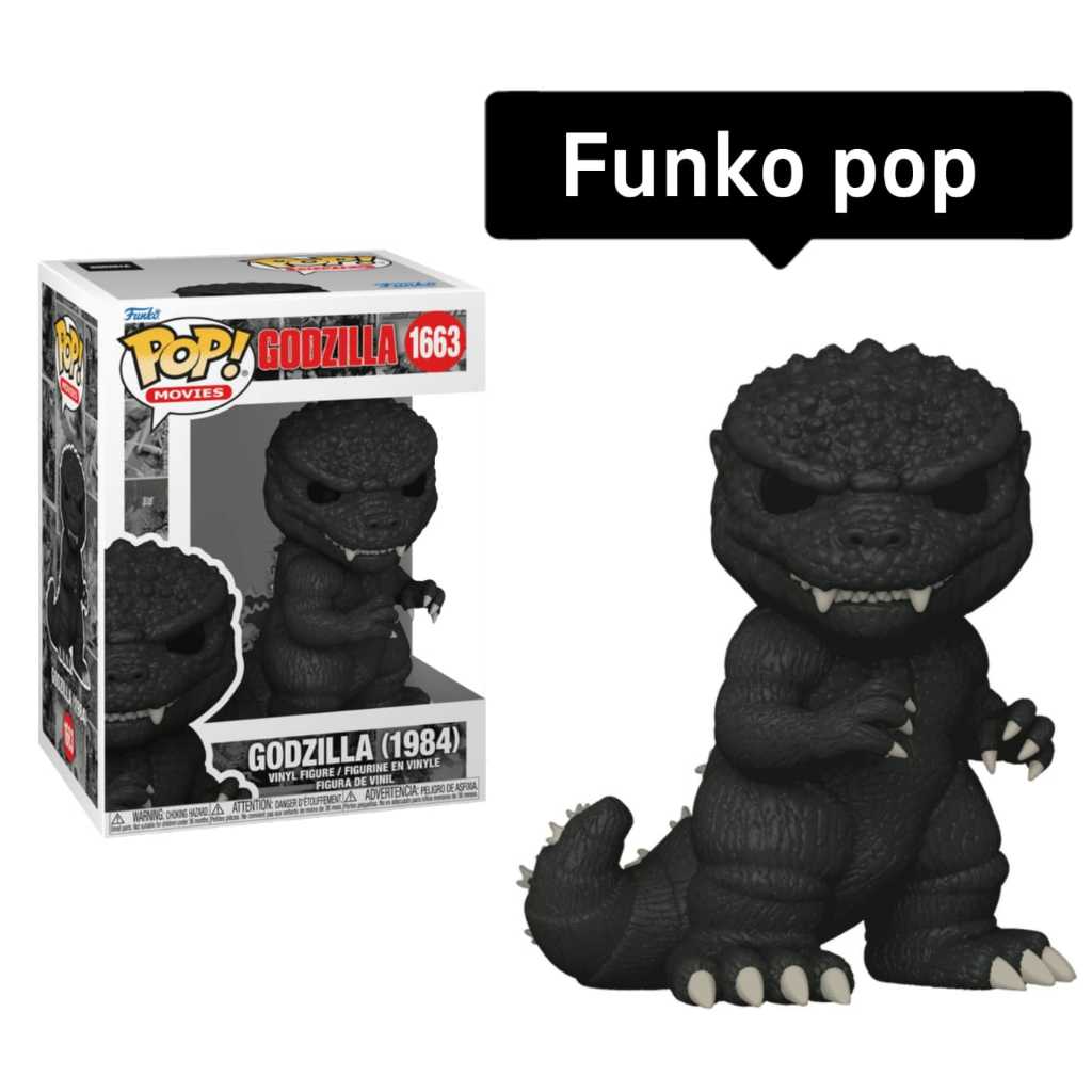Original Funko Pop! Movies Godzilla 1663 Godzilla (1984) Collectible ...