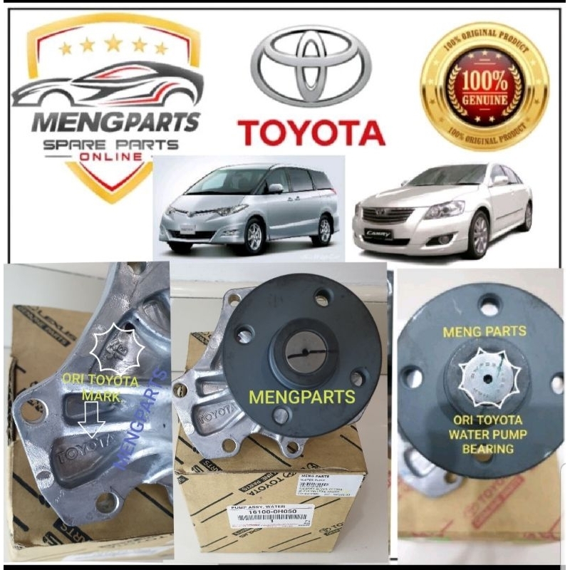 ORIGINAL TOYOTA CAMRY ACV40,ACV41,ACV50,ESTIMA ACR50,ACR55 VELLFIRE ...