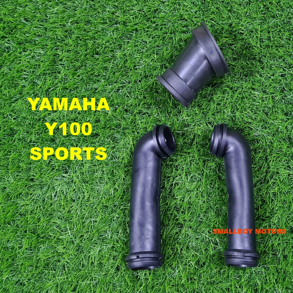 YAMAHA Y100 SPORTS AIR HOSE CLEANER OUTLET HOSE PIPE FILTER BOX GETAH ...