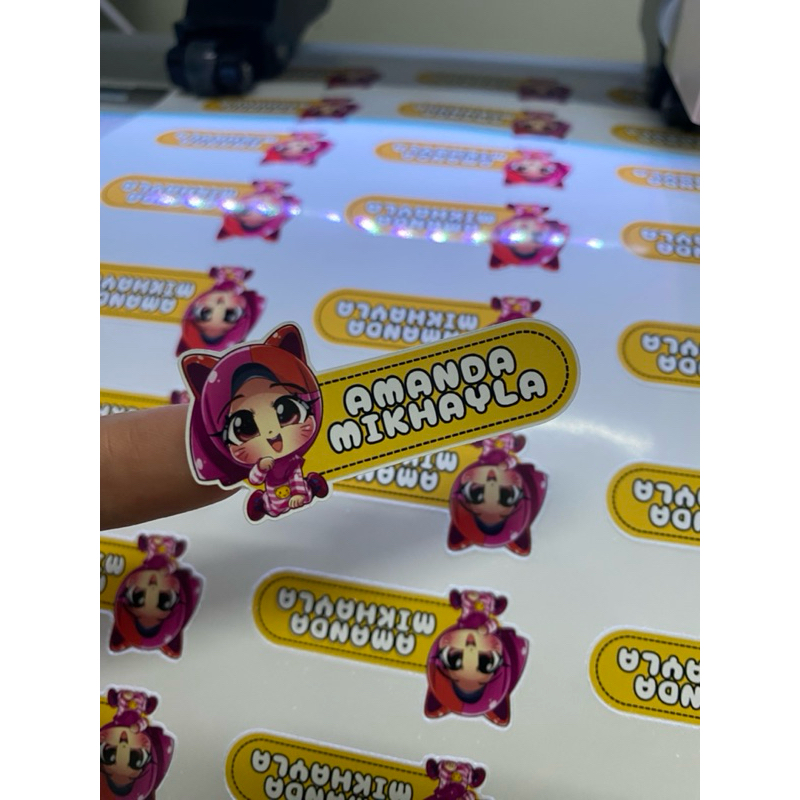 Sticker Nama Cartoon / Jadual | Shopee Malaysia