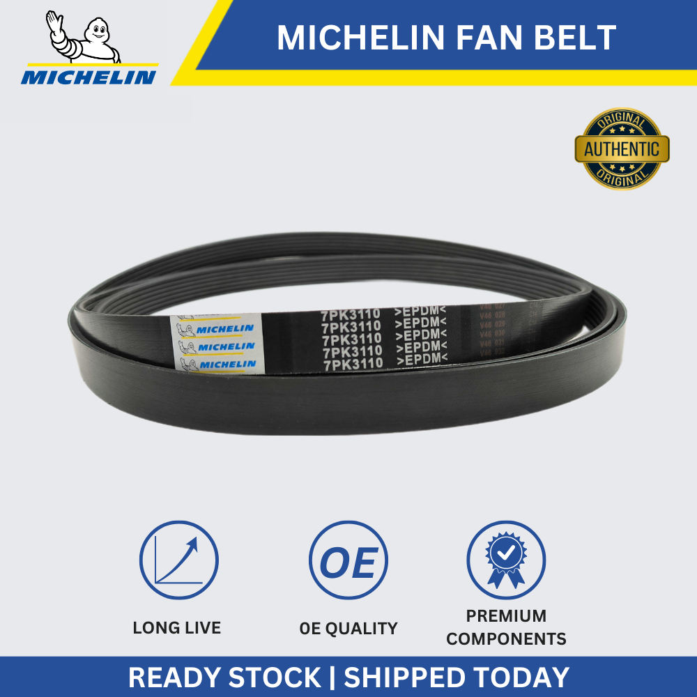 MICHELIN Ford Ranger T6 3.2, Mazda BT50 Fan Belt (7PK3110) | Shopee ...