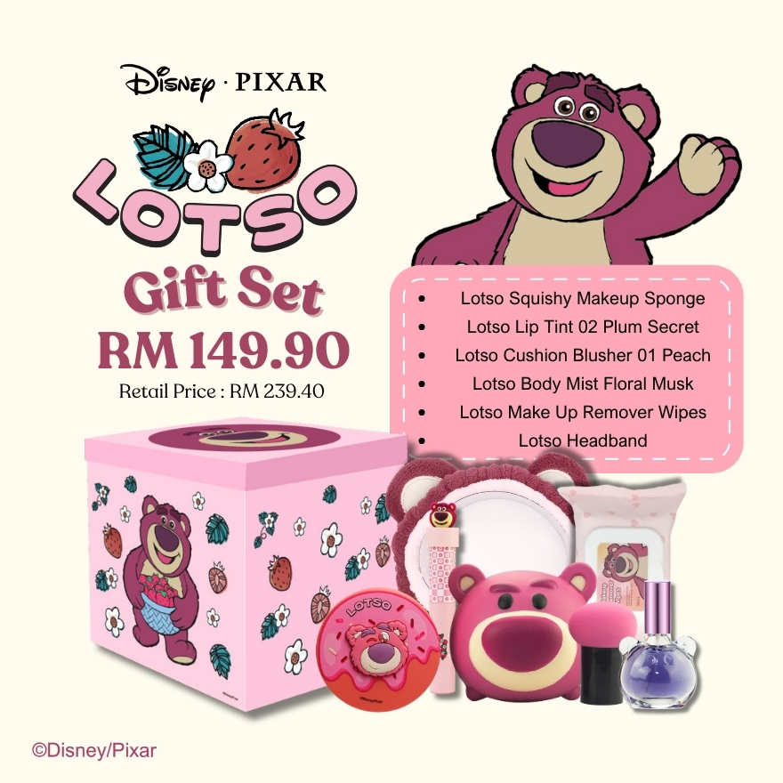 Disney x Lotso Gift Set RM149.90 | Shopee Malaysia