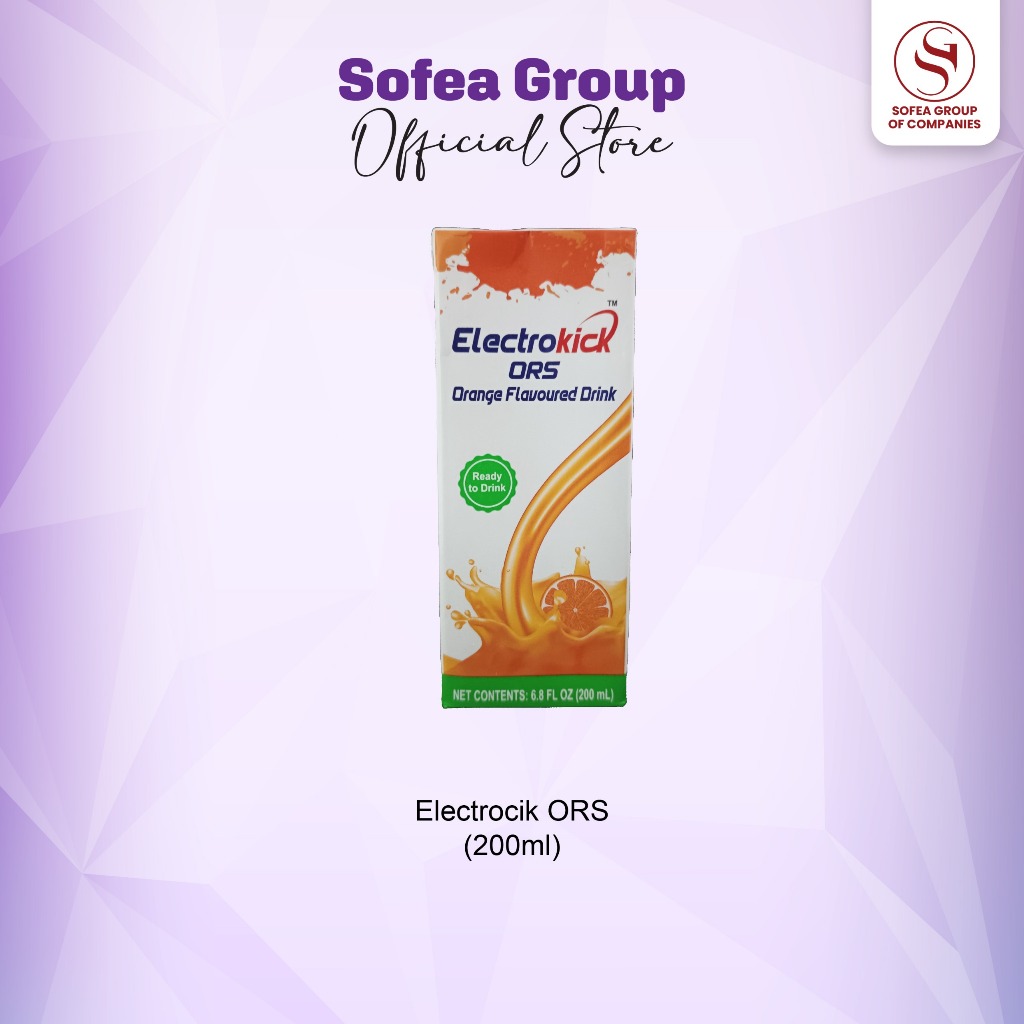 [ESC] Electrokick ORS Orange Flavoured Drink 200ml 1's (Exp Date: 12/ ...