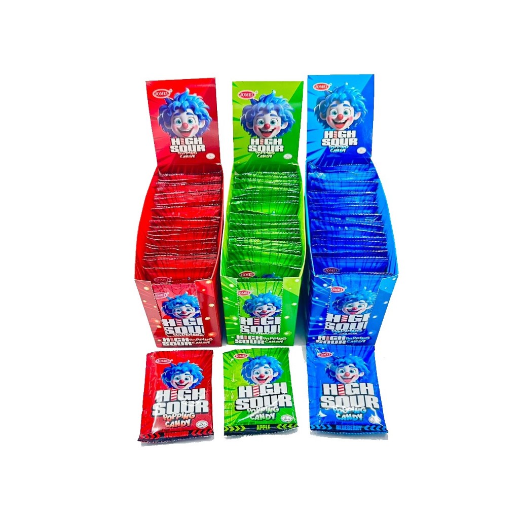 [Ready Stock] (Halal) Jomei High Sour Popping Candy 30pcs | Shopee Malaysia