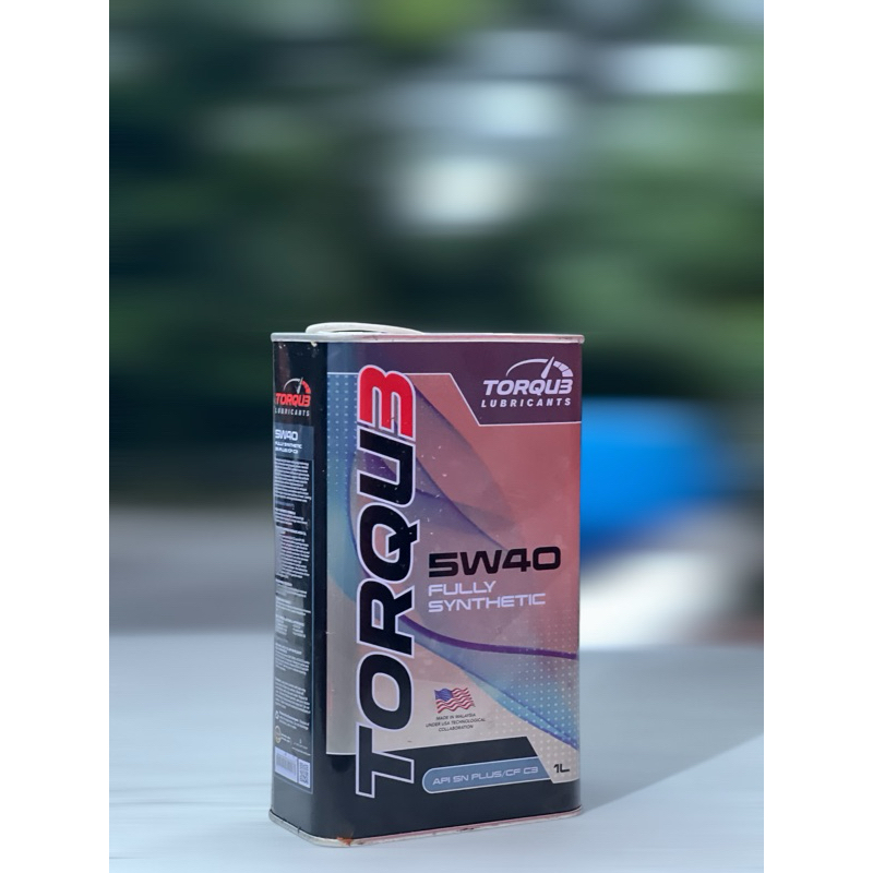 TORQU3 5W40 FULLY SYNTHETIC (1L) | Shopee Malaysia