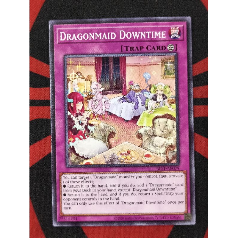 YUGIOH KONAMI SLF1-AE079 Dragonmaid Downtime (Common) | Shopee Malaysia