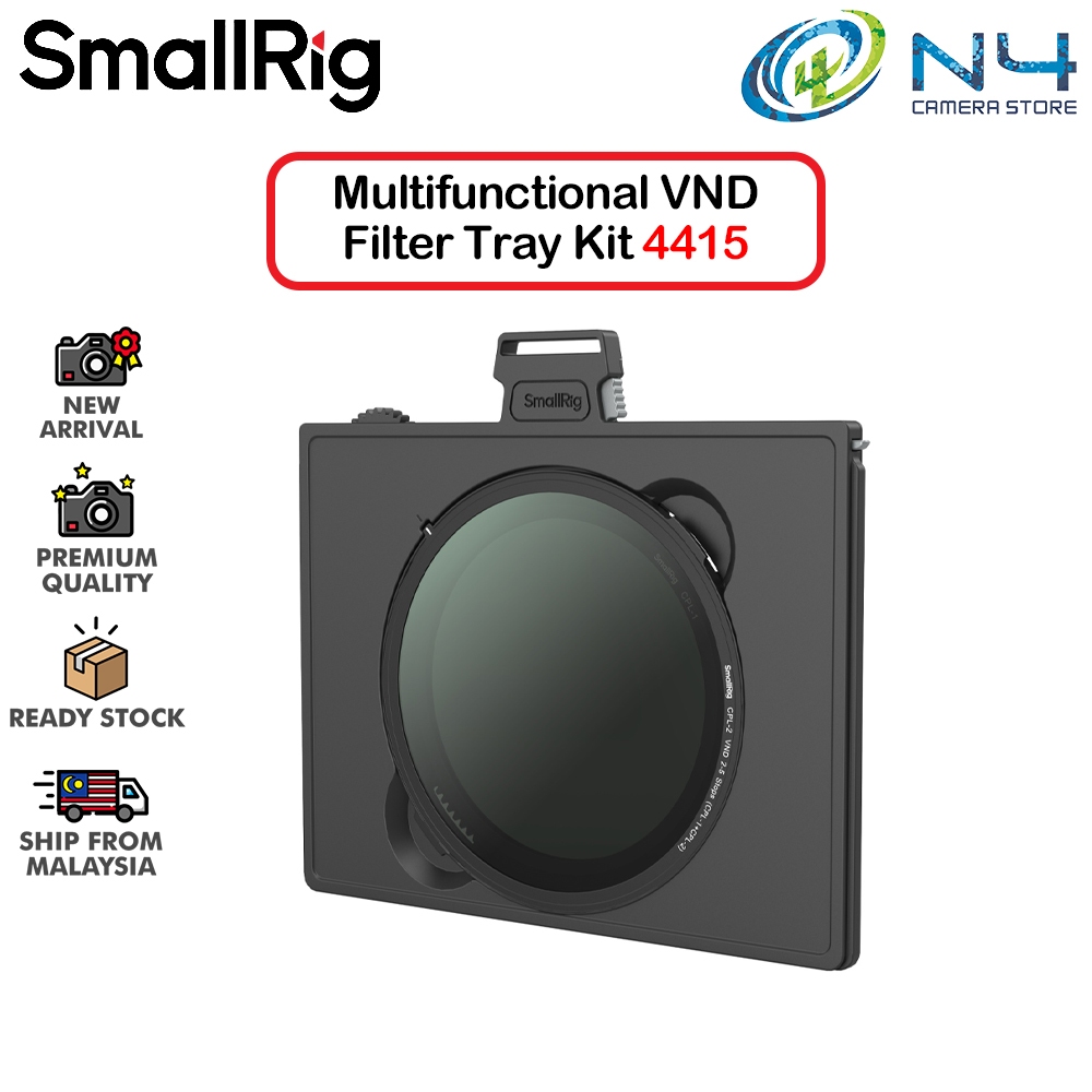 SMALLRIG MULTIFUNCTIONAL VND FILTER TRAY KIT (4415) | Shopee Malaysia