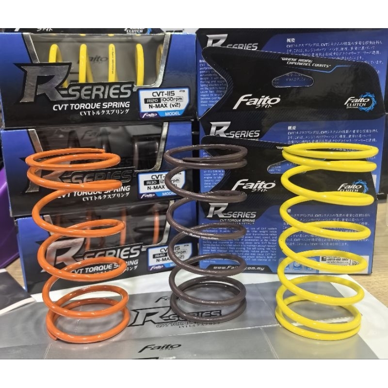 FAITO NVX155 NMAX 1000RPM 1200RPM 1500RPM RACE SPEC. CVT TORQUE SPRING ...