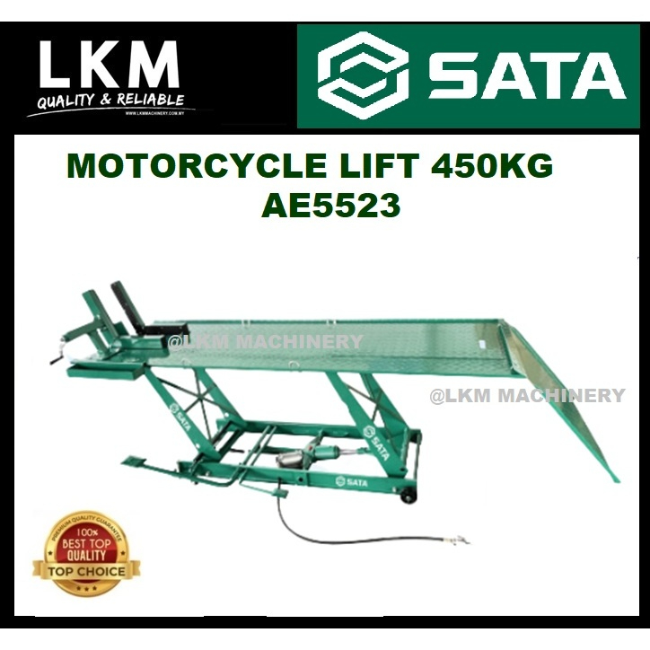 [NEW ARRIVAL] SATA DAE5523 MOTORCYCLE LIFT 450KG | Shopee Malaysia