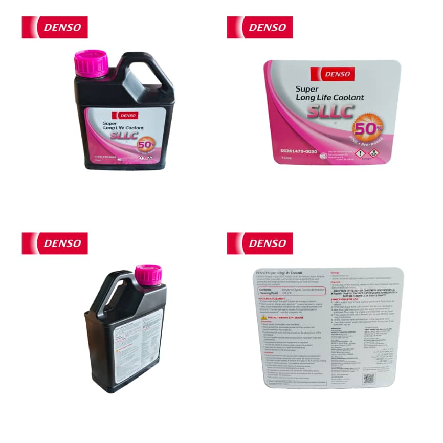 DENSO Cool Gear DI261475-0030 SLLC PINK 1L COOLANT - TOYOTA ,DAIHATSU ...