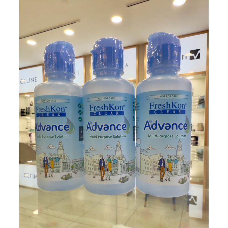 FreshKon CLEAR 100ml Travel size Advance Multi-Purpose Solution (MPS ...