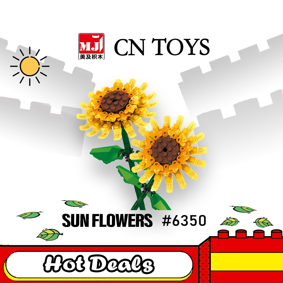 Building Blocks Tulip Bouquet/ DIY Decorations for Home and Office ...