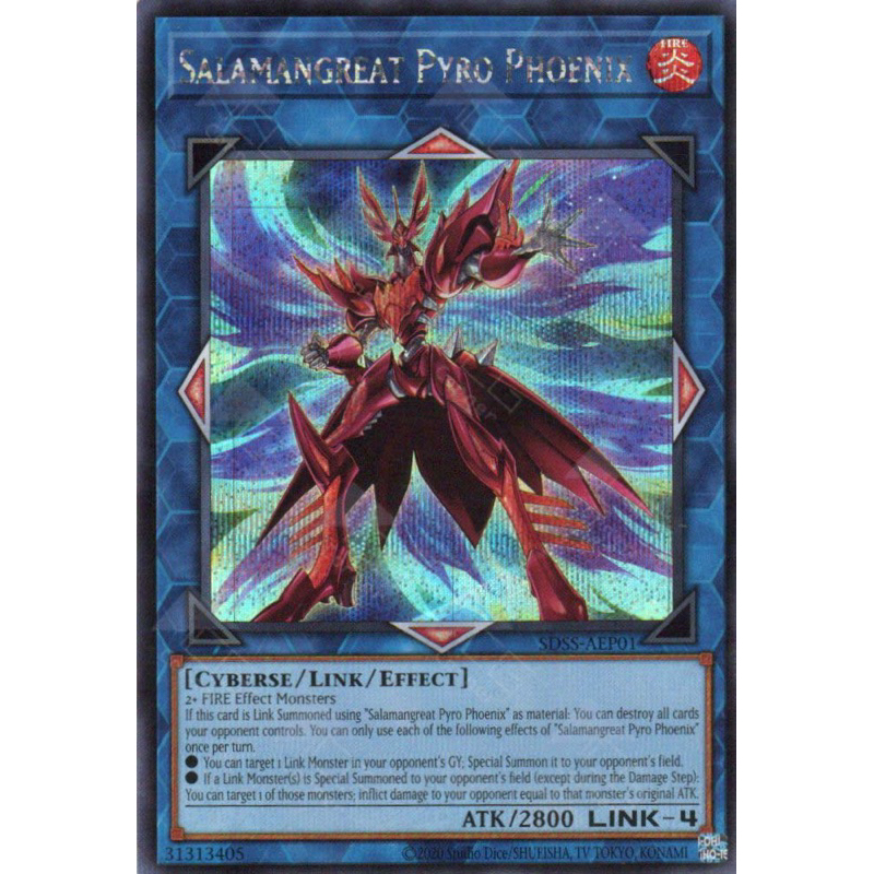 YUGIOH SDSS-AEP01 Salamangreat Pyro Phoenix | Shopee Malaysia