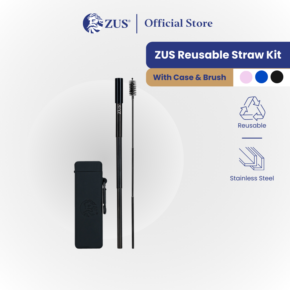 ZUS Reusable Straw Kit - 1's | Shopee Malaysia