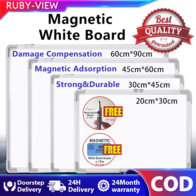 Magnetic WhiteBoard Aluminium Frame Solid Board Cheapest For Office ...