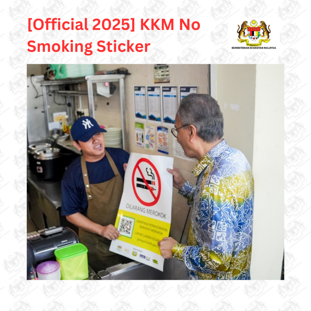 [Official 2025] KKM No Smoking Sticker – Quit Smoking Signage for ...