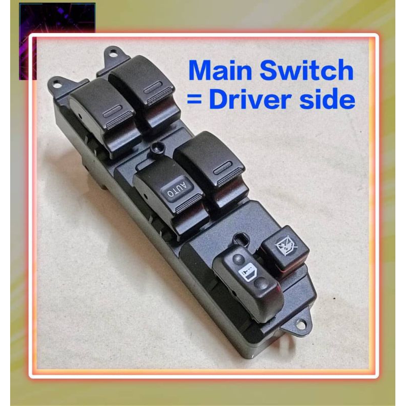 Power Window Switch Vios Ncp42, Camry Acv30,Innova,Hilux Kun25,Kun26 ...