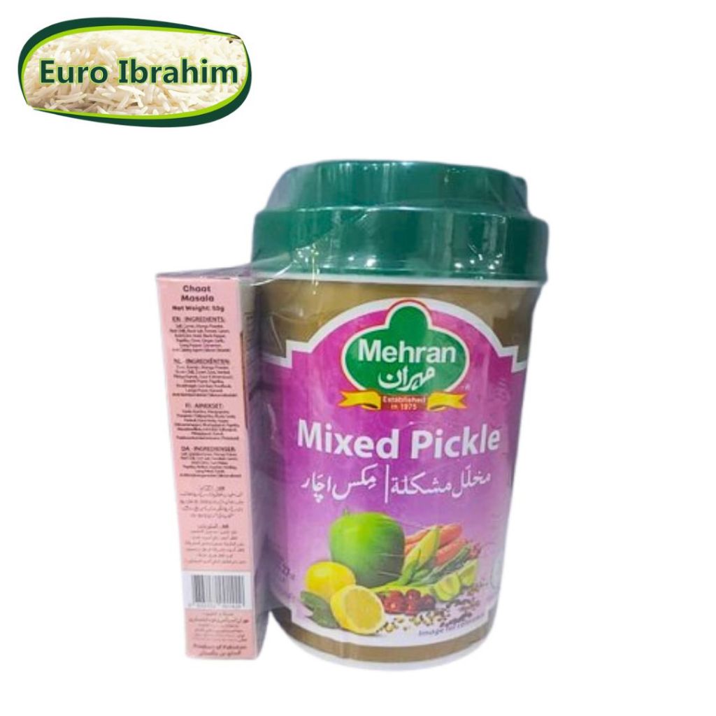 Mehran Mixed Pickle 1kg / Free Packet of Chaat Masala 50g | Shopee Malaysia
