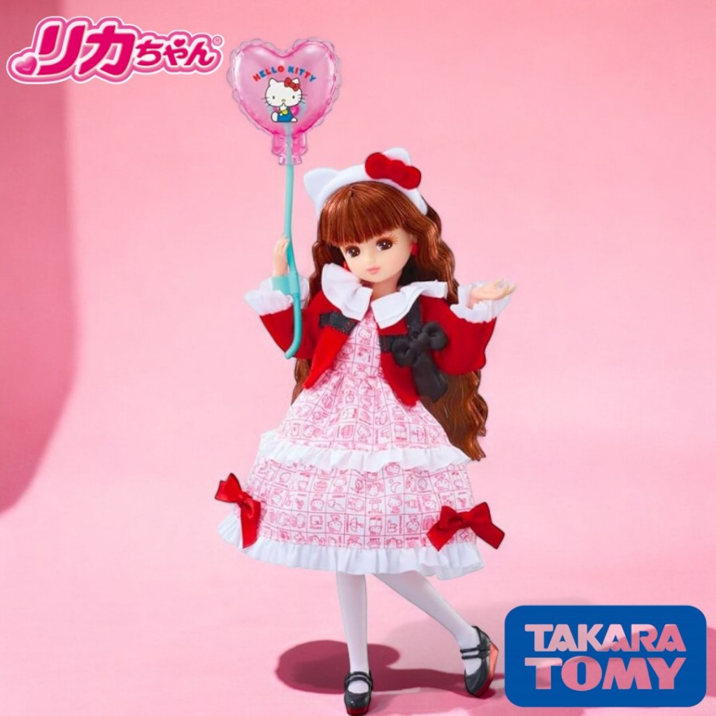 Takara Tomy Licca-chan Doll Photo Genic Rika Hello Kitty 50th Anniversary Style | Shopee Malaysia