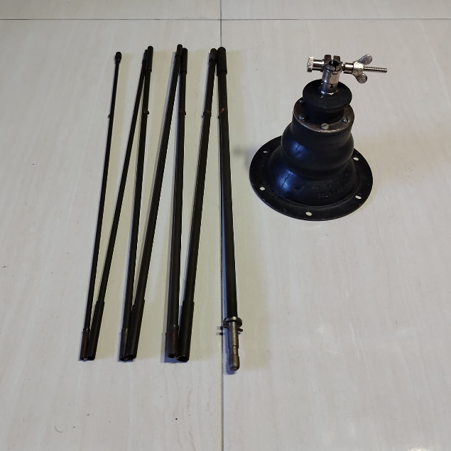 RACAL-TACTICOM Ltd. Military Manpack HF Transceiver/ Radio Folding Whip ...