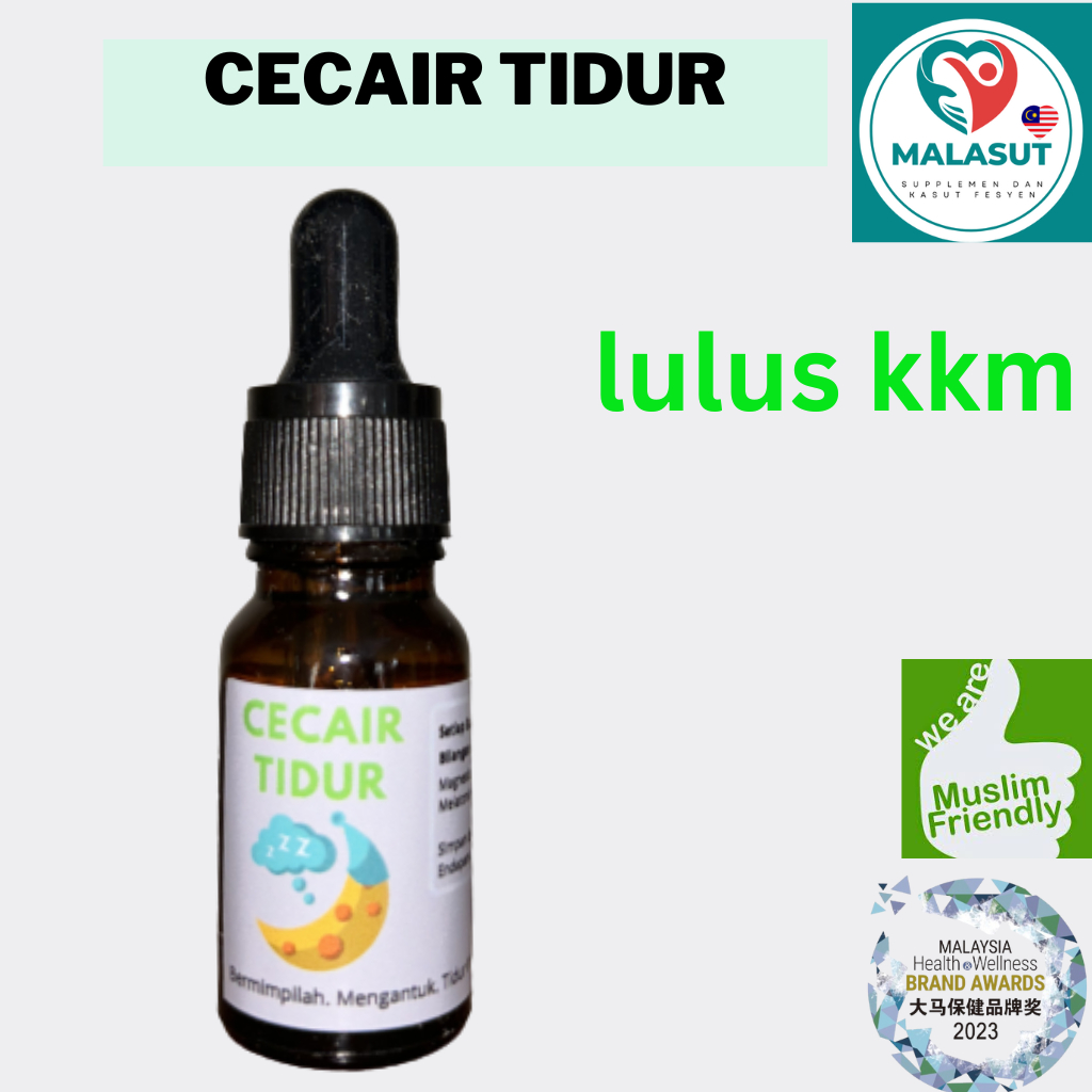 CECAIR TIDUR, TIDUR LENA, sleep liquid deep sleep liquid, LULUS KKM,NPRA | Shopee Malaysia