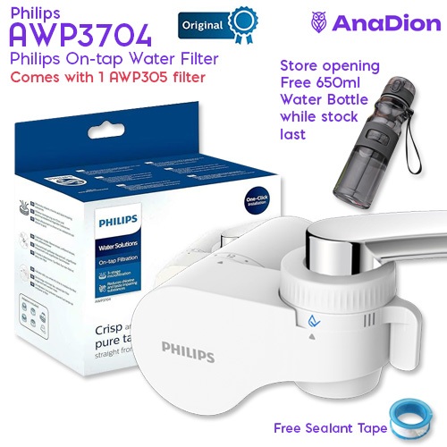 Philips AWP3704 On-Tap Water Purifier Household Faucet Filter Tap Water ...