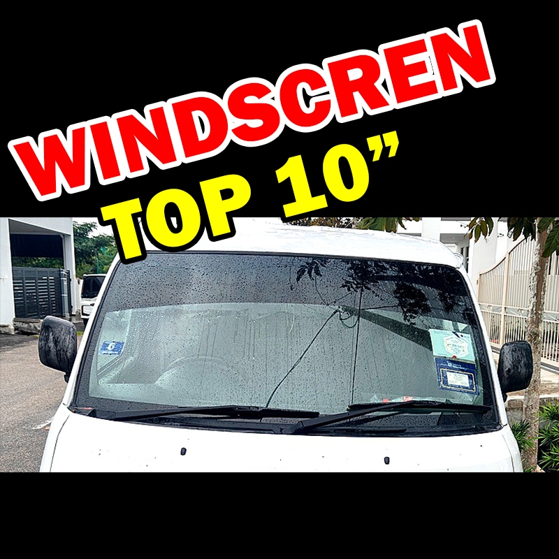Tinted Top Windshield [10 inch] windscreen front car tinted sun shade ...