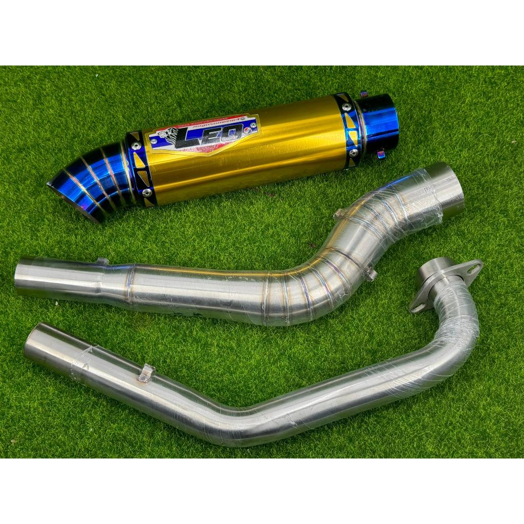 LEO SUPER OPEN RACING EXHAUST NLK Y15ZR/LC4S/LC5S/RS150/beneli rfs150 ...