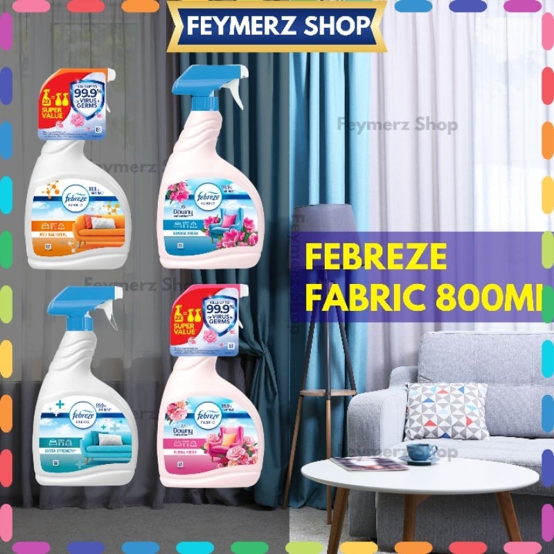 FEBREZE Spray Antibacterial Floral Fresh Extra Strength Sunrise Fresh ...