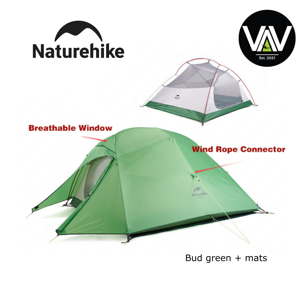Naturehike Ultralight three-man cloud up 3 tent new version (Three ...