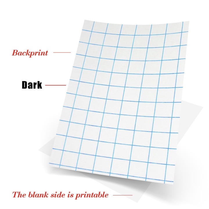 【Sample Pack 5PCS】A-SUB A4 Dark T-shirt transfer paper Iron on Transfer ...