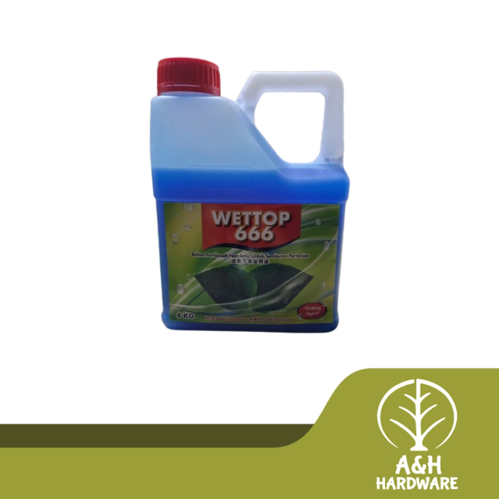 A&H Ready Stock Biowet 808 / Wettop 666 4L Pembasar untuk tanaman ...