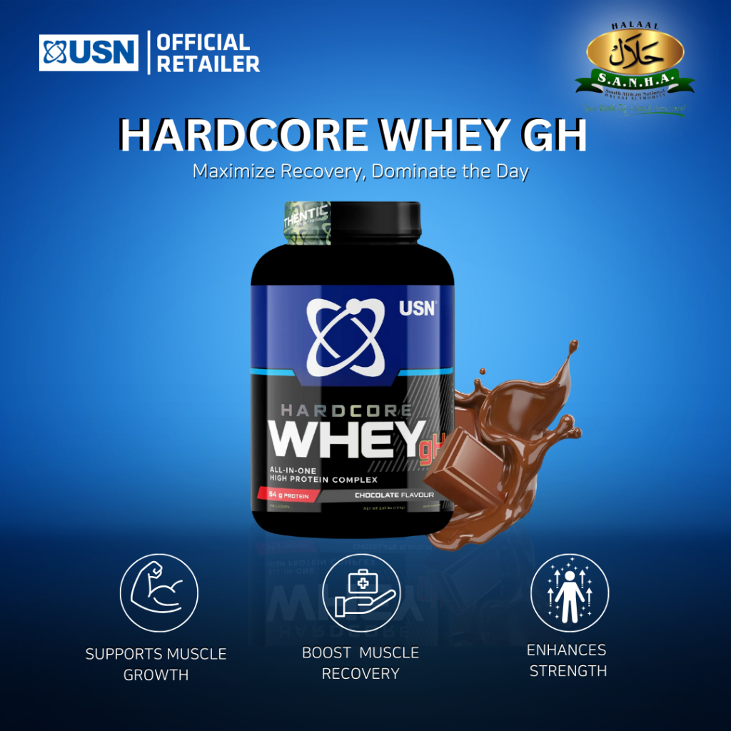 USN Hardcore Whey Muscle Protein Powder gH | Shopee Malaysia