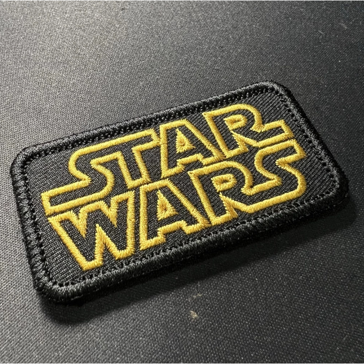 Patch Star Wars Embroidered - 4cm x 8cm | Shopee Malaysia