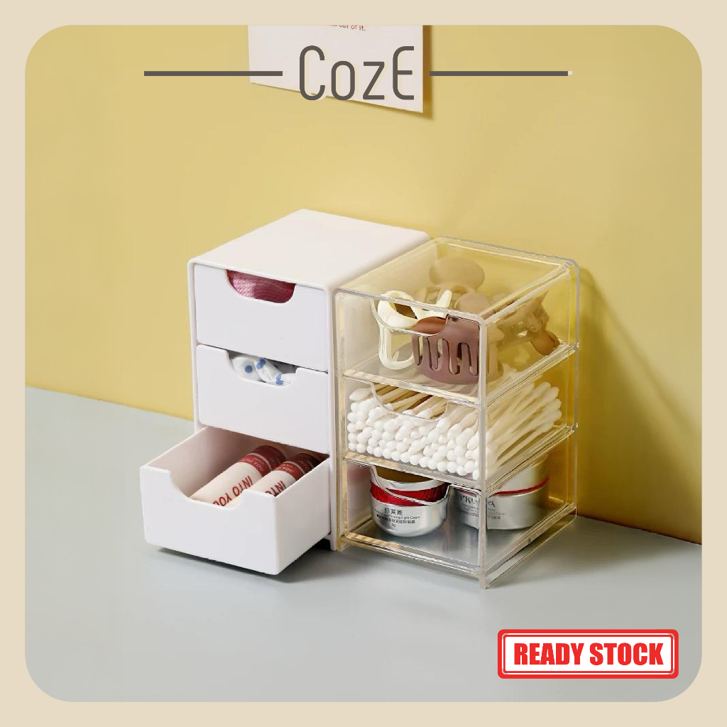 CozE PP Material Mini Storage Organizer Multilayer Desktop Storage ...