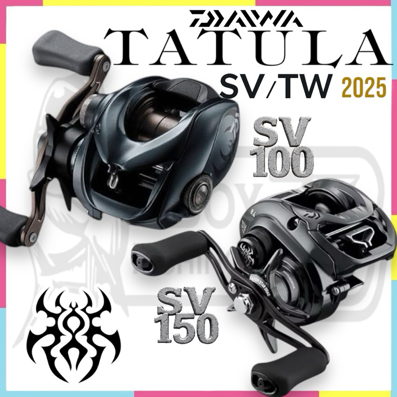 24 25 DAIWA TATULA SV TW 100L 100HL 100XHL 150L 150HL 150XHL ...