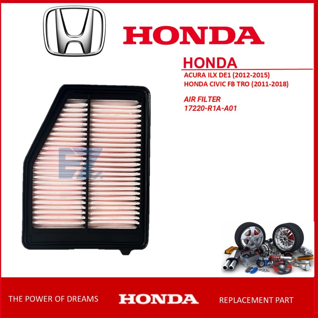 ENGINE AIR FILTER HONDA CIVIC FB TRO 2011-2018 ACURA ILX DE1 2012-2015 ...