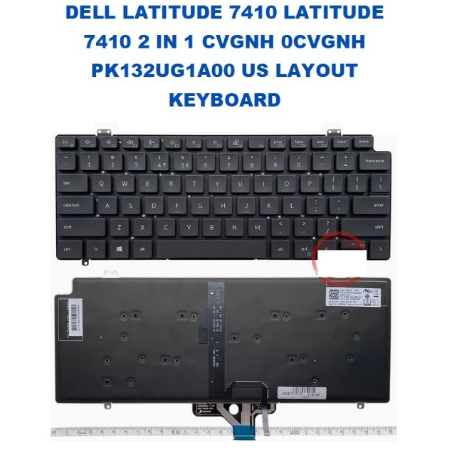 DELL LATITUDE 7410 LATITUDE 7410 2 IN 1 CVGNH 0CVGNH PK132UG1A00 US ...