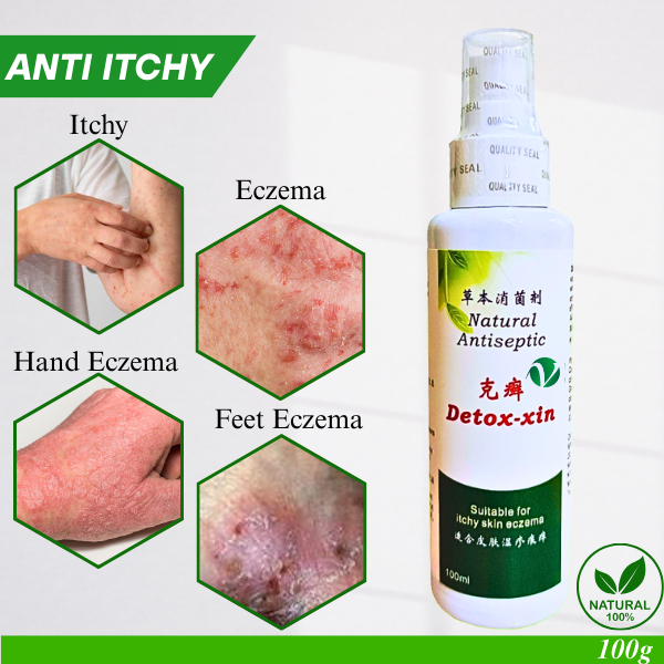 DETOX-XIN for itchy & sensitive skin 100g Eczema | Anti-Itchy ...