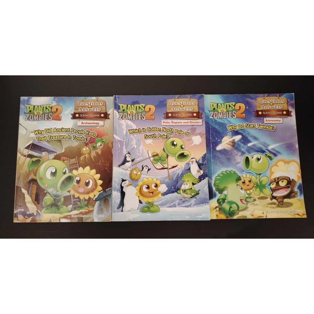 PLANTS VS ZOMBIES 2 ( Science Comics ) | Shopee Malaysia