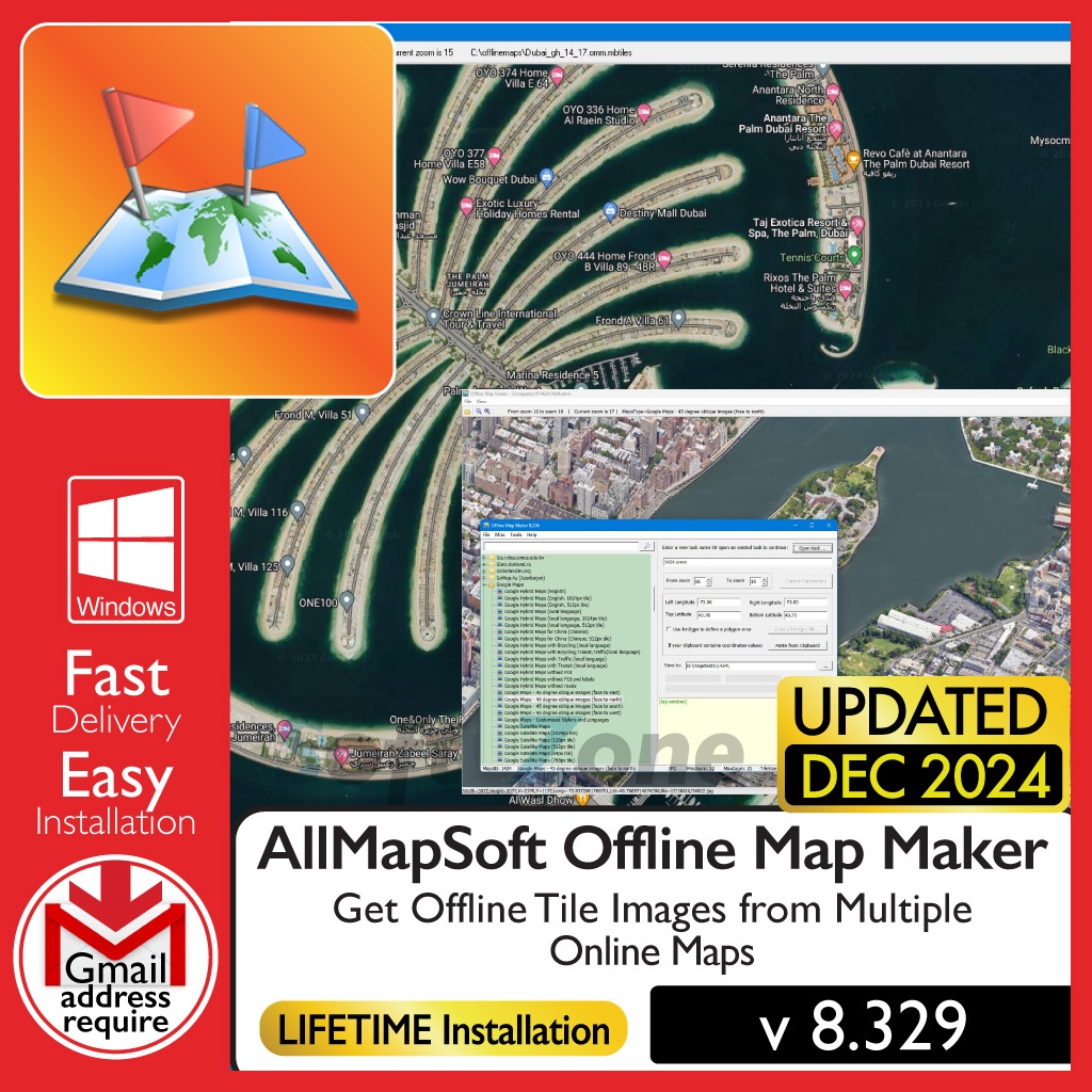 AllMapSoft Offline Map Maker 8.329 - Get Offline Tile Images from Multiple Online Maps [WINDOWS ...