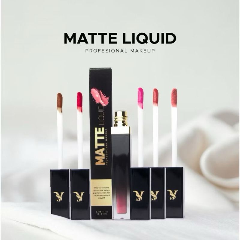 💯 {ORIGINAL} DHERBS Matte Liquid Profesional Makeup | Shopee Malaysia