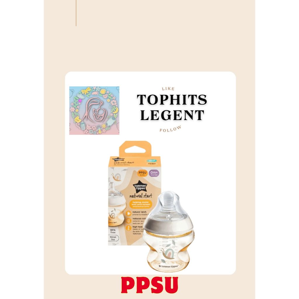 Tommee Tippee Natural Start PPSU Decorated Bottle (150ml/260ml x 1 Pc/Pack) | Shopee Malaysia