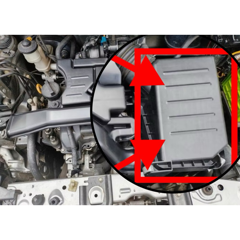 ORIGINAL PERODUA BEZZA 1.0 AXIA 2017-2023 ENGINE AIR FILTER BOX WITH ...