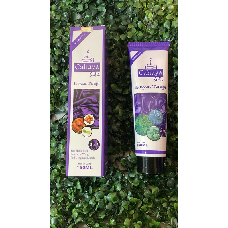 LOSYEN CAHAYA SUFI losyen terapi 1001 rahsia 150ml (New Packing ...