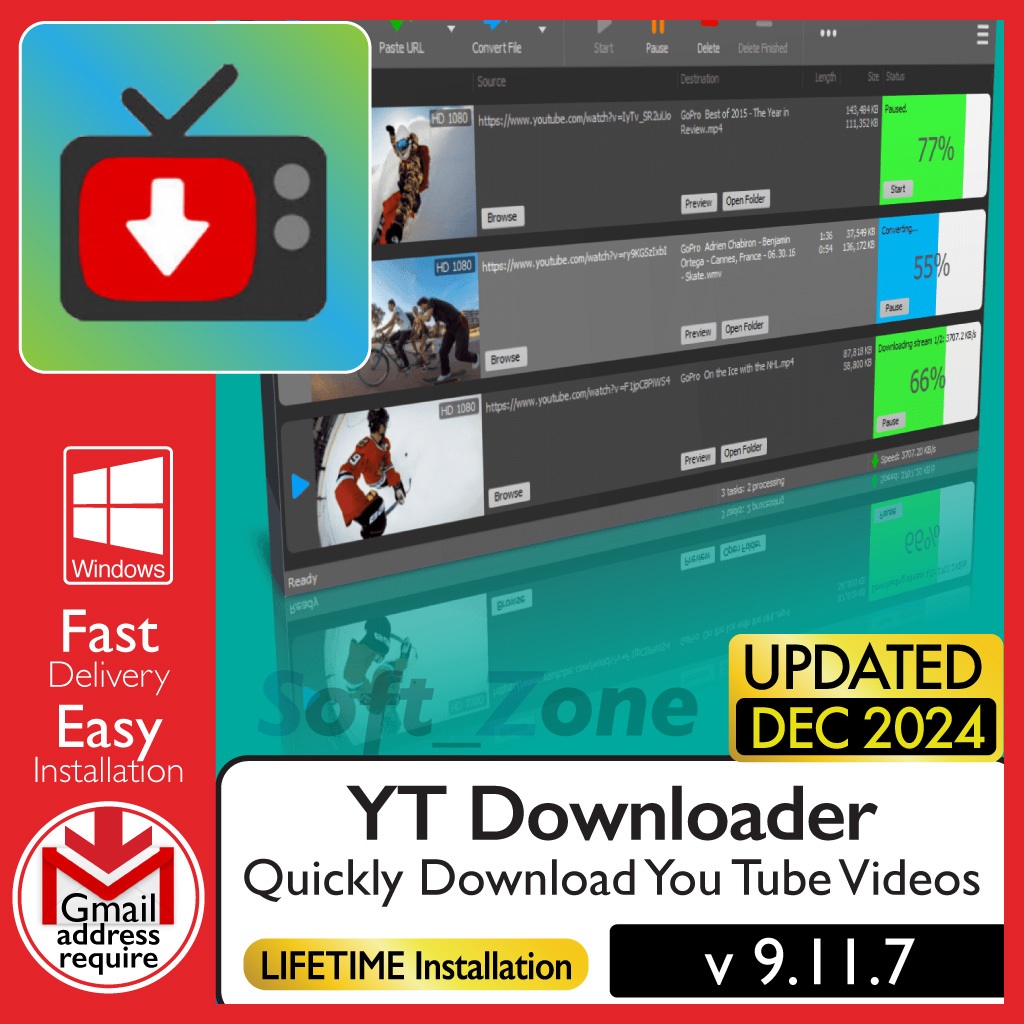 YT Downloader 9.11.7 - Quickly Download YouTube Videos | Windows ...