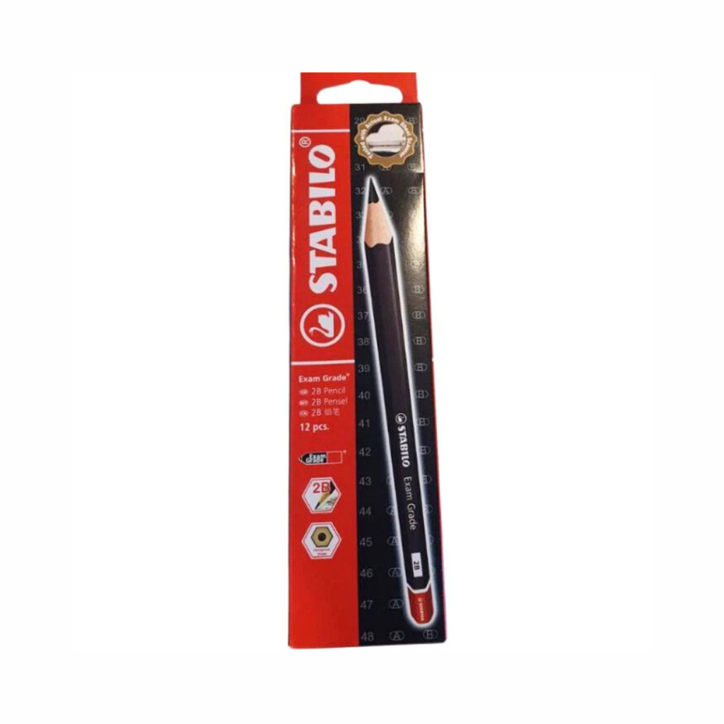 2B Stabilo Micro 288 Exam Grade Pencil (12pcs/1 Box) | Shopee Malaysia