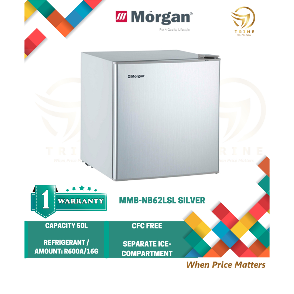 MORGAN MINI FRIDGE MMB-NB62LSL (50L) MINI BAR | Shopee Malaysia